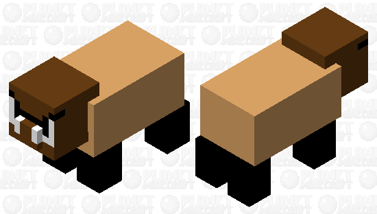 Goomba Minecraft Mob Skin