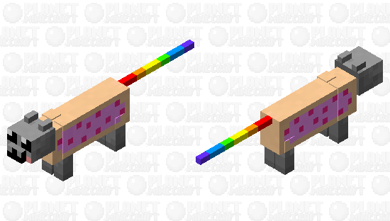 Nyan Cat Minecraft Mob Skin