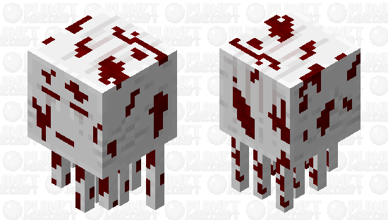 Blood Ghast Minecraft Mob Skin