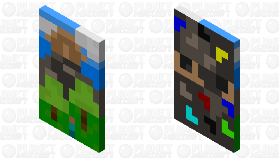 The Minecraftian - Player Cape Minecraft Mob Skin