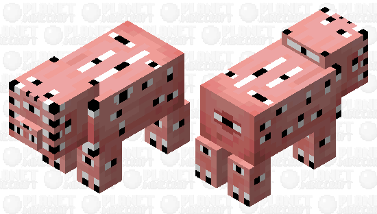 Pig - Watcher of the Ham. Minecraft Mob Skin