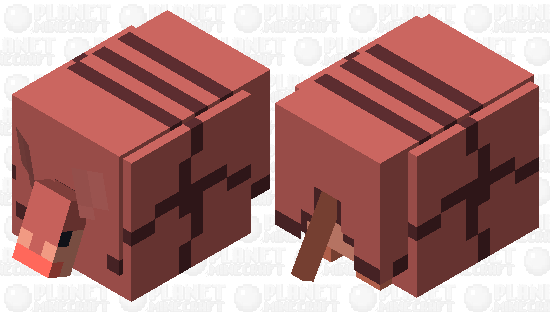 Trailer Armadillo Minecraft Mob Skin