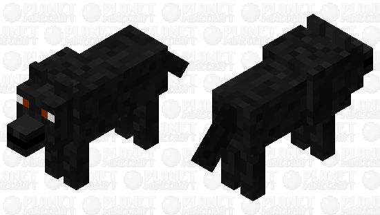 My black labrador Hamley Minecraft Mob Skin