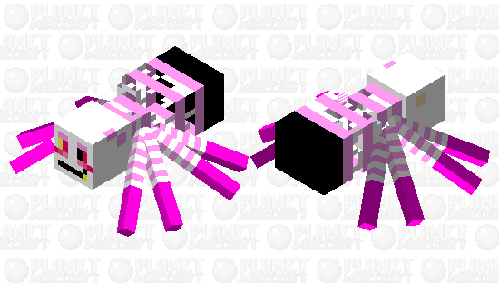 horrible angel dust spider Minecraft Mob Skin