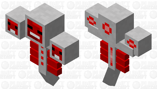 Redstone wither Minecraft Mob Skin