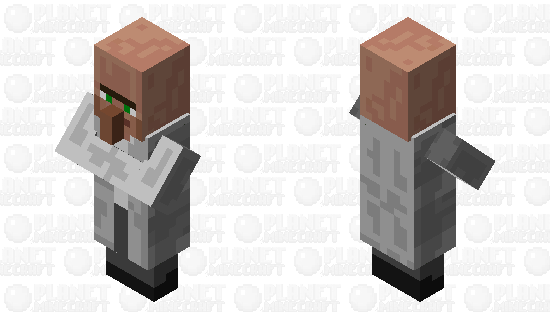Suit Villager Minecraft Mob Skin