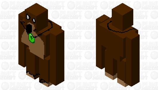 grizzy from grizzy and the lemmings Minecraft Mob Skin