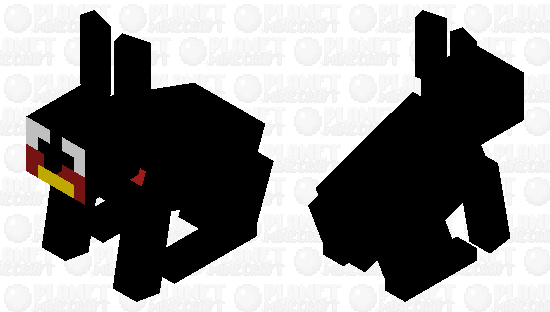 cartoon rabbit Minecraft Mob Skin