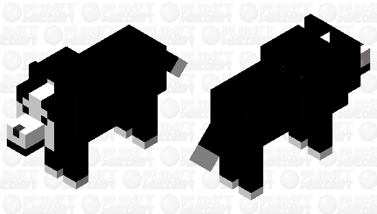 Dog dog Minecraft Mob Skin