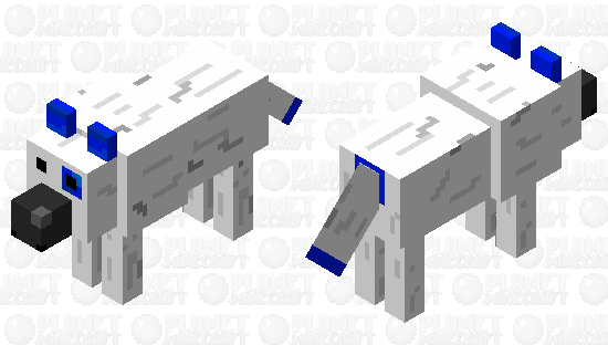 Talking Hank Wolf (skin) Minecraft Mob Skin