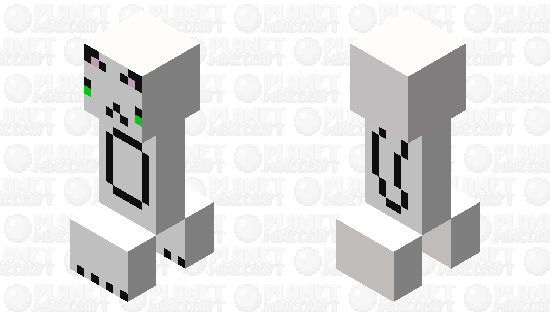CAT Creeper Minecraft Mob Skin
