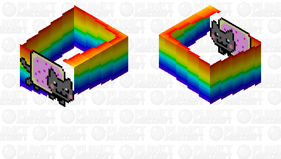 Nyan Cat Minecraft Mob Skin