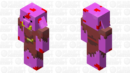 Revamped Piglin / Vanilla Pig Piglin Texture Minecraft Mob Skin
