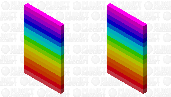 RGB cape Minecraft Mob Skin