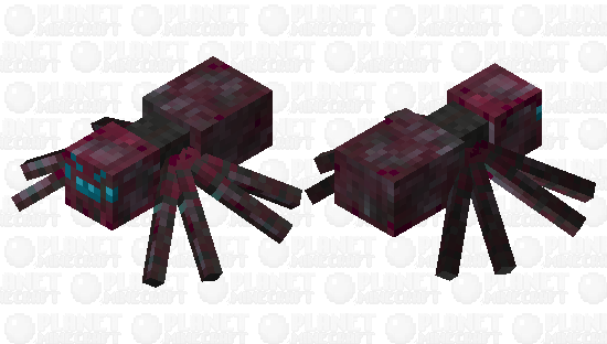 Nether Spider Minecraft Mob Skin