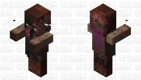 (Programmer Art) Cured Smith Zombie Villager Minecraft Mob Skin