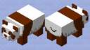 Brown panda Minecraft Mob Skin