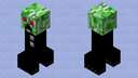 Creeper Groom Suit Minecraft Mob Skin