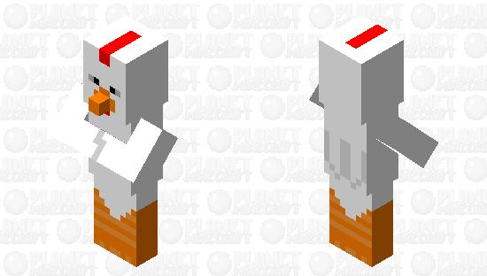 Chicken Villager Minecraft Mob Skin