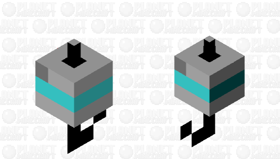 Blue Fishing Bobber Minecraft Mob Skin