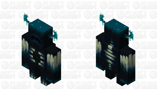 Warden texture Minecon 2020 Minecraft Mob Skin