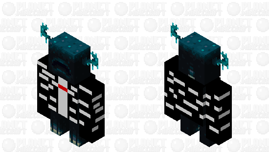 Drip warden Minecraft Mob Skin