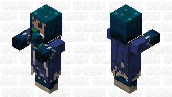 Infected Villager Minecraft Mob Skin