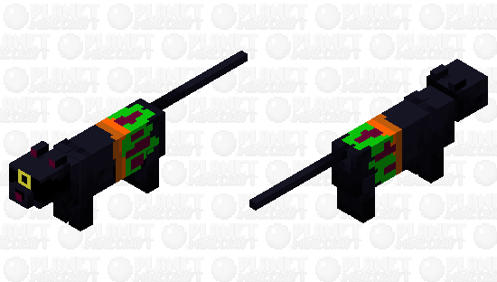 Ogre cat Minecraft Mob Skin