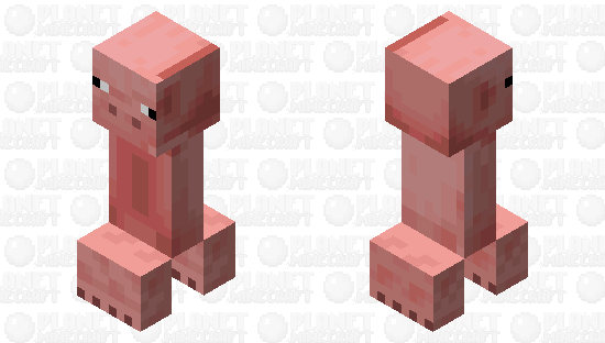 Creeper Pig (for jam) Minecraft Mob Skin