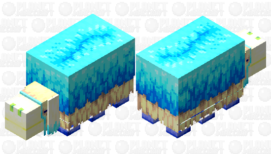 Frozen Sniffer Minecraft Mob Skin