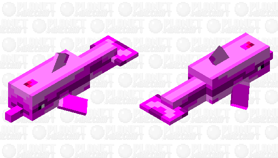 Pink dolphin Minecraft Mob Skin