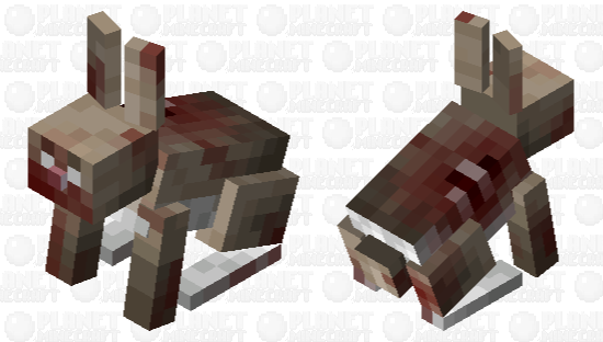 Zombie rabbit Minecraft Mob Skin