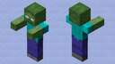 ZombieBrine (Bedrock) Minecraft Mob Skin