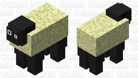 Nuts In Shaun The Sheep Meme Minecraft Mob Skin