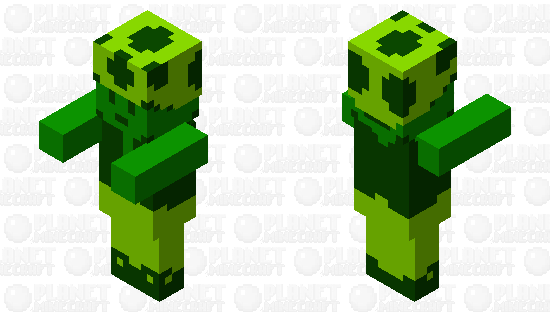Zombie Toad Minecraft Mob Skin