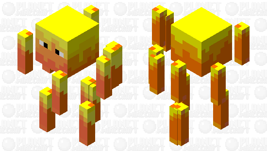 wierd blaze LOL Minecraft Mob Skin
