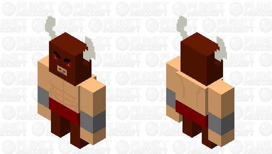 Minotaurus Minecraft Mob Skin
