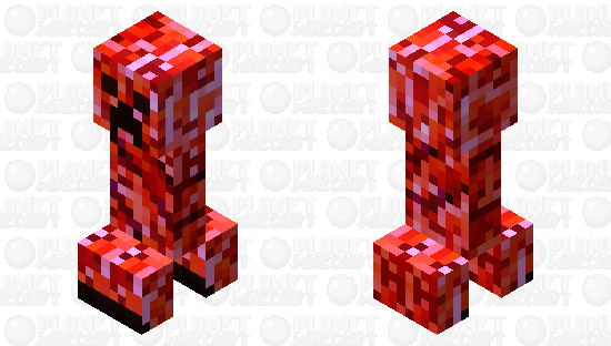 Infernal Creeper Minecraft Mob Skin