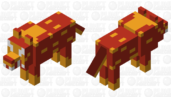 NES Angry Wolf Minecraft Mob Skin