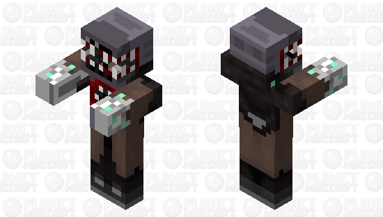 Zombie Computer Man Minecraft Mob Skin