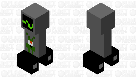 Plankton and Karen V2 Minecraft Mob Skin