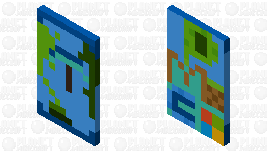 my custom PMC cape Minecraft Mob Skin