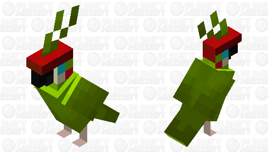 robotgreenparrot Minecraft Mob Skin