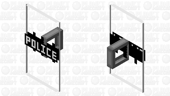 Riot Shield - United States Capitol Police (V2) Minecraft Mob Skin