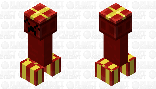 Minecraft Present creeper Minecraft Mob Skin