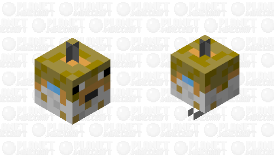 Pufferfish Fishing Lure Minecraft Mob Skin