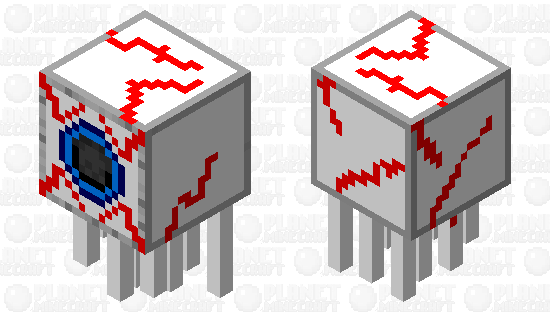 Eyeball ghast Minecraft Mob Skin