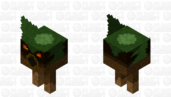 Deku Scrub (Zelda) Minecraft Mob Skin