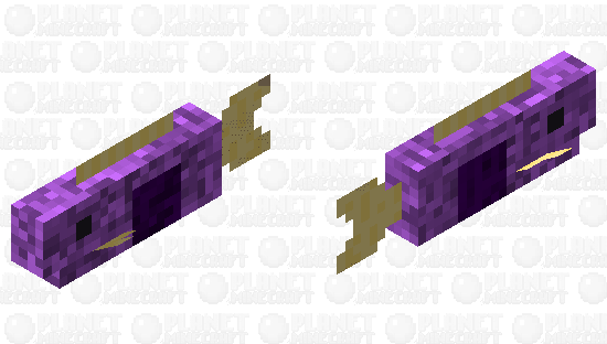 Purpulius Fishius Minecraft Mob Skin
