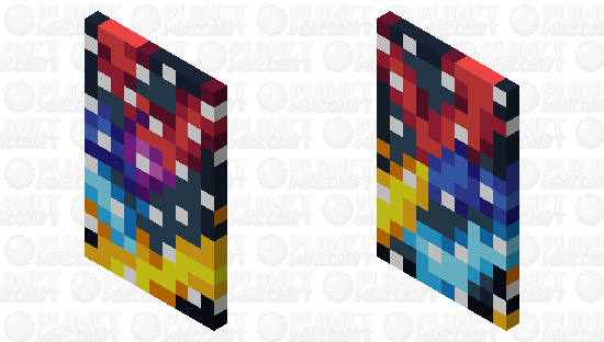 Galaxy Cape for FireLight!! Minecraft Mob Skin